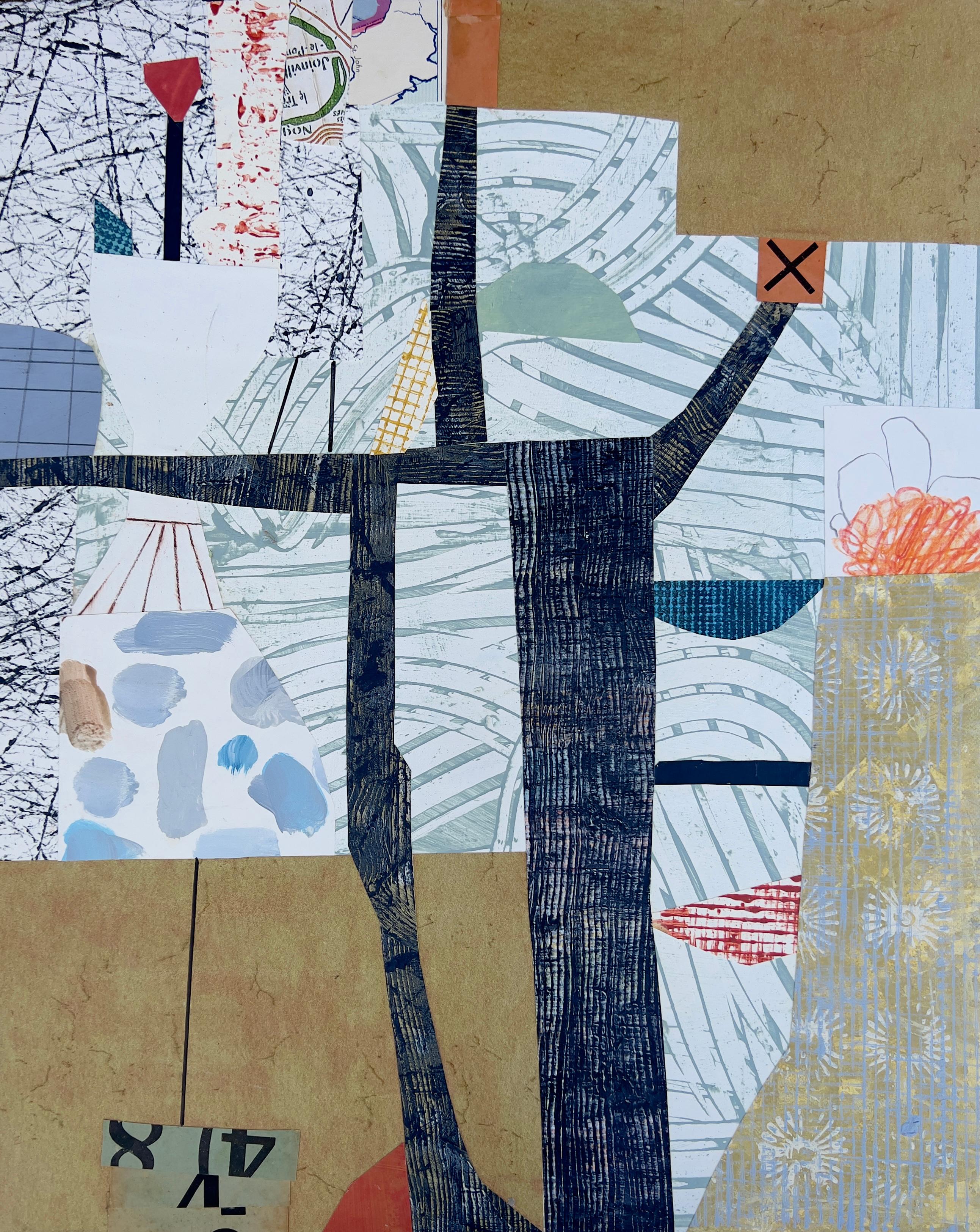 Teresa Stanley - Plant Growing In Between Building No. 3- plants, green ...