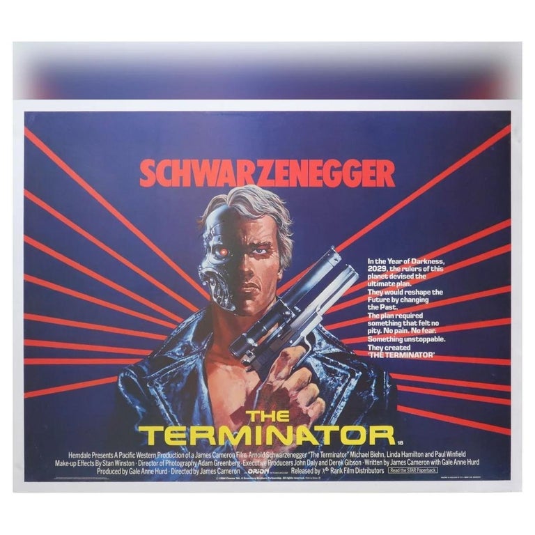 Das Terminator Plakat 1984