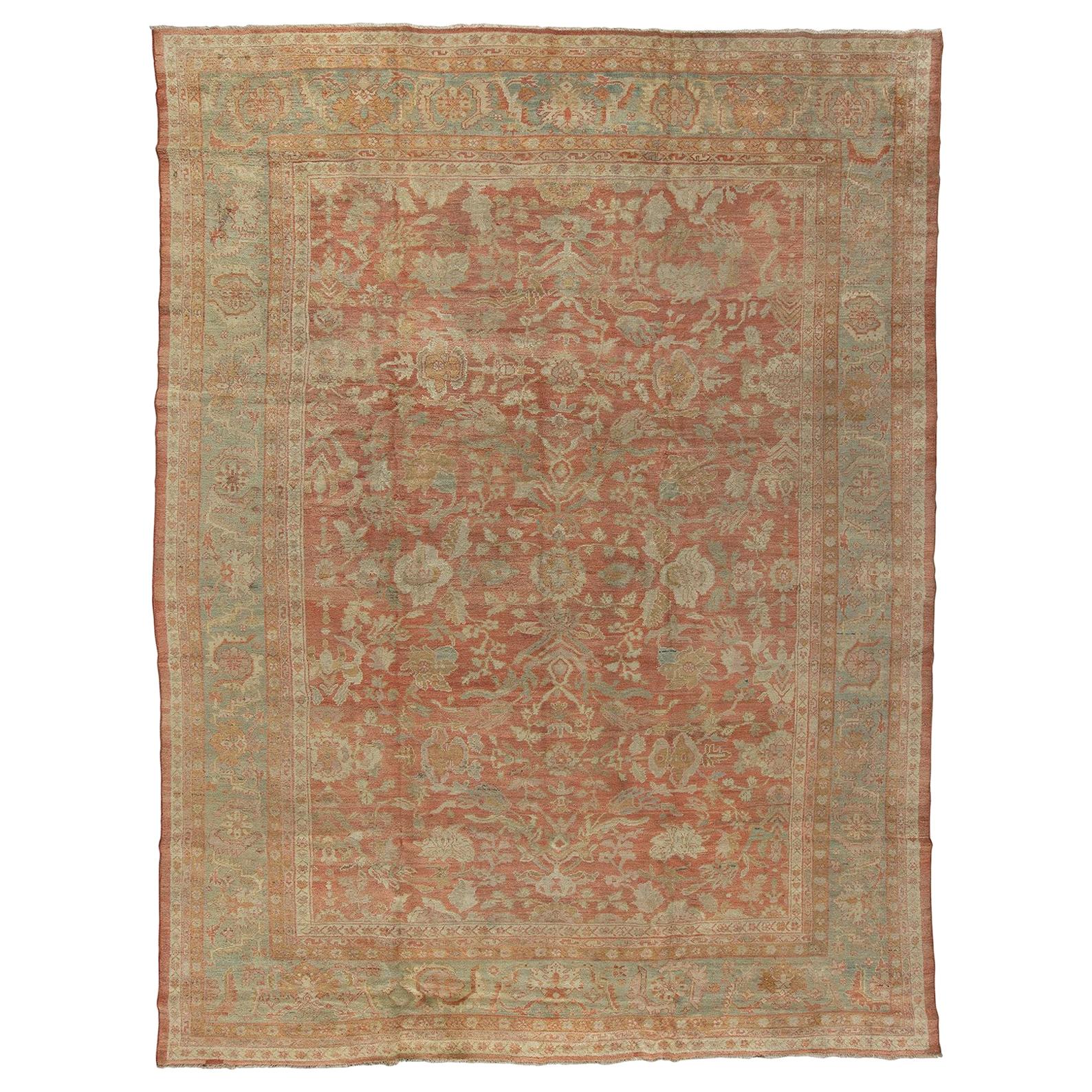 Antique Persian Mahal Carpet For Sale at 1stDibs
