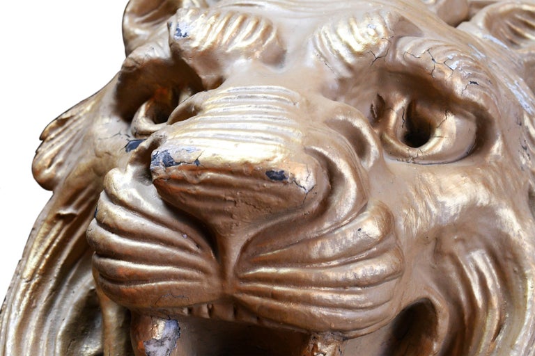 Terracotta Lion Keystone at 1stDibs