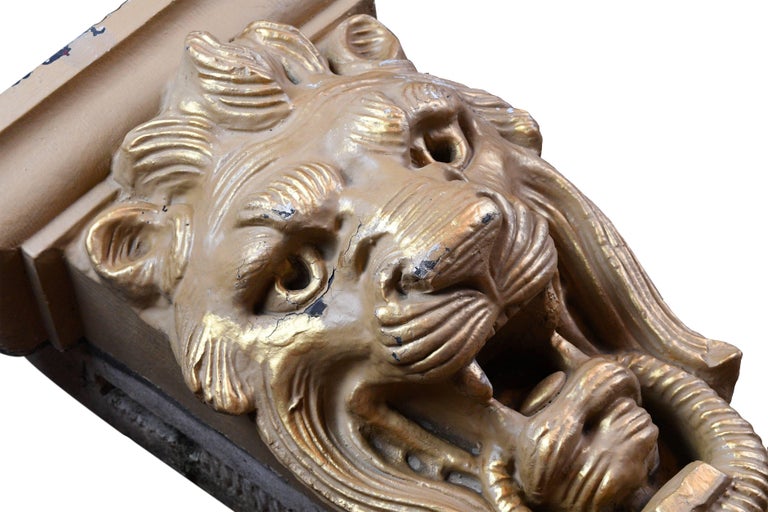 Terracotta Lion Keystone at 1stDibs