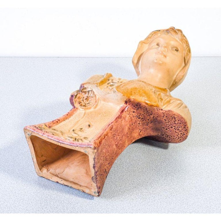 Terracotta Sculpture, F. Fouche, Art Nouveau. France, Early 20th ...