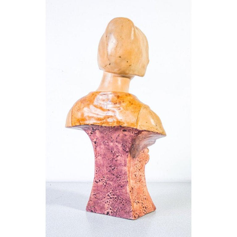 Terracotta Sculpture, F. Fouche, Art Nouveau. France, Early 20th ...