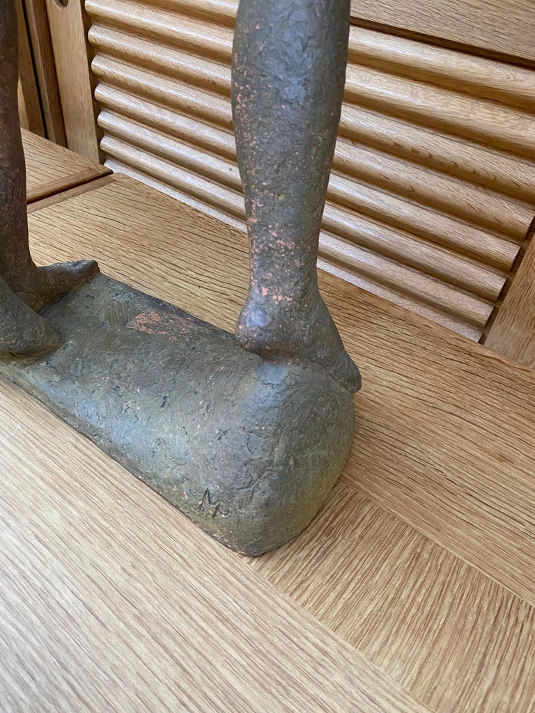 Terracotta Sculpture, Monogrammed Pm for Perugini Mario, circa 1960 For ...