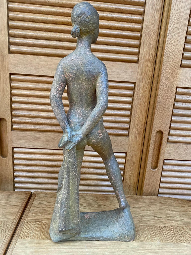 Terracotta Sculpture, Monogrammed Pm for Perugini Mario, circa 1960 For ...