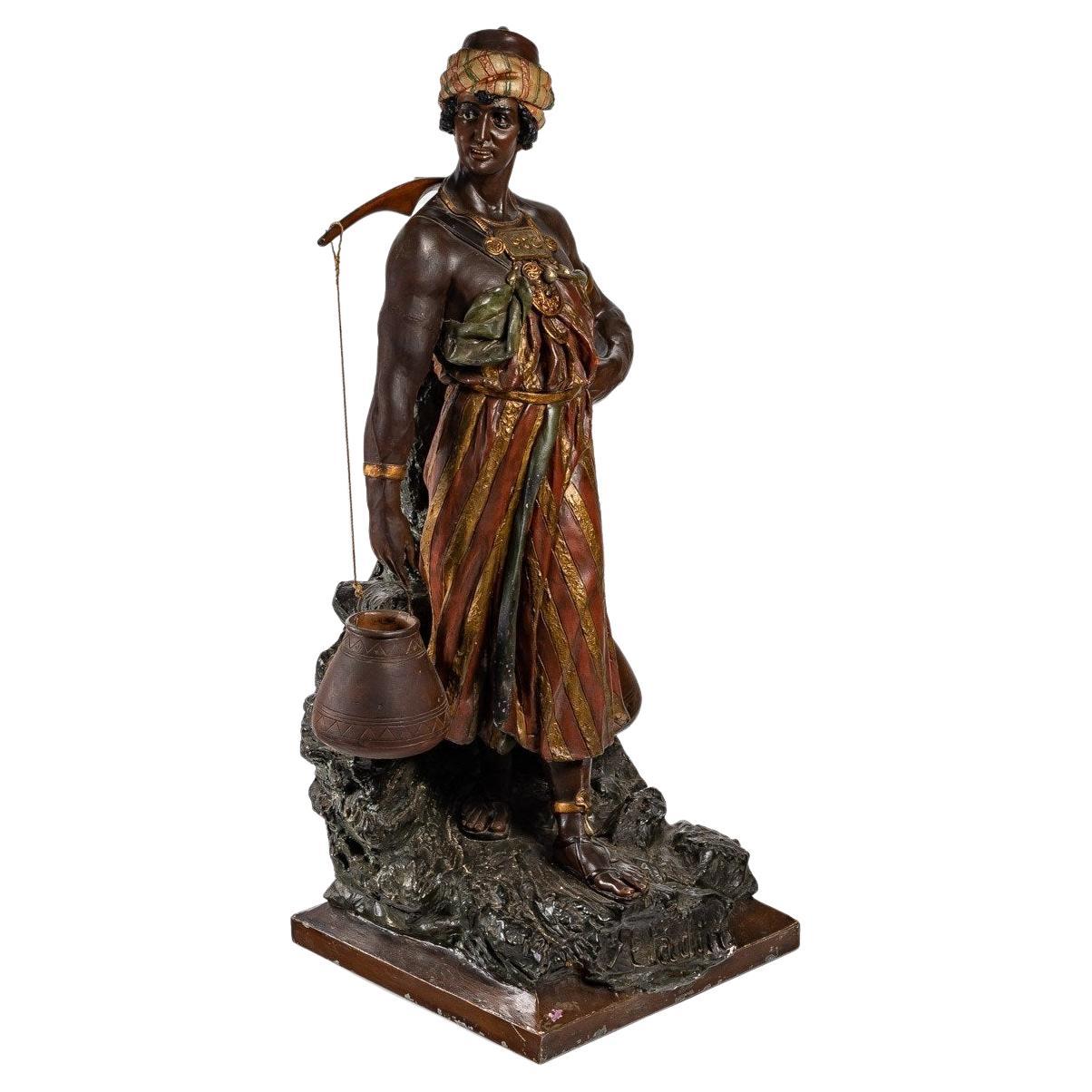 Alabaster Statue "Water Bearer" For Sale at 1stDibs | water bearer statue