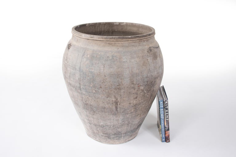 Terracotta Storage Jar For Sale at 1stDibs