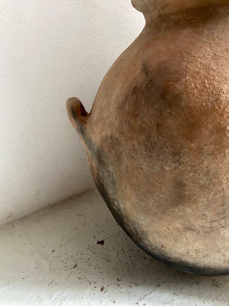 Terrakotta-Wassergefäß aus dem Inneren Mexikos, ca. 1970er Jahre im Angebot bei 1stDibs