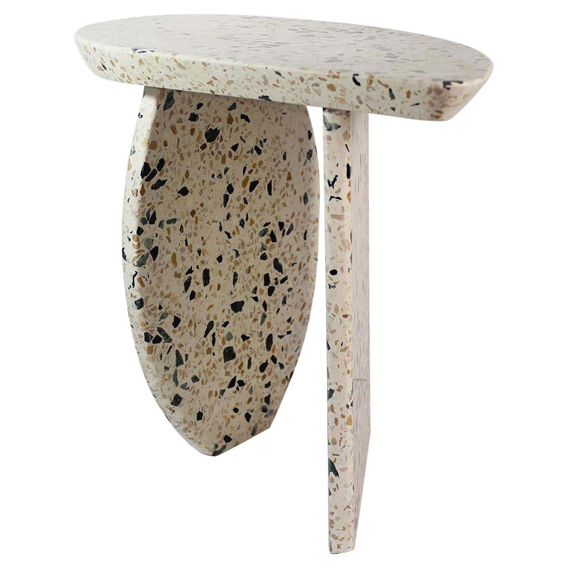 Small Fossil Side Table by Plumbum For Sale at 1stDibs