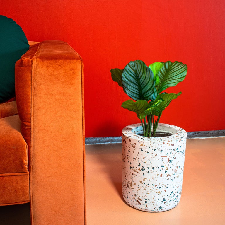 Terrazzo Decor, Terrazzo Pot by Bend Goods at 1stDibs