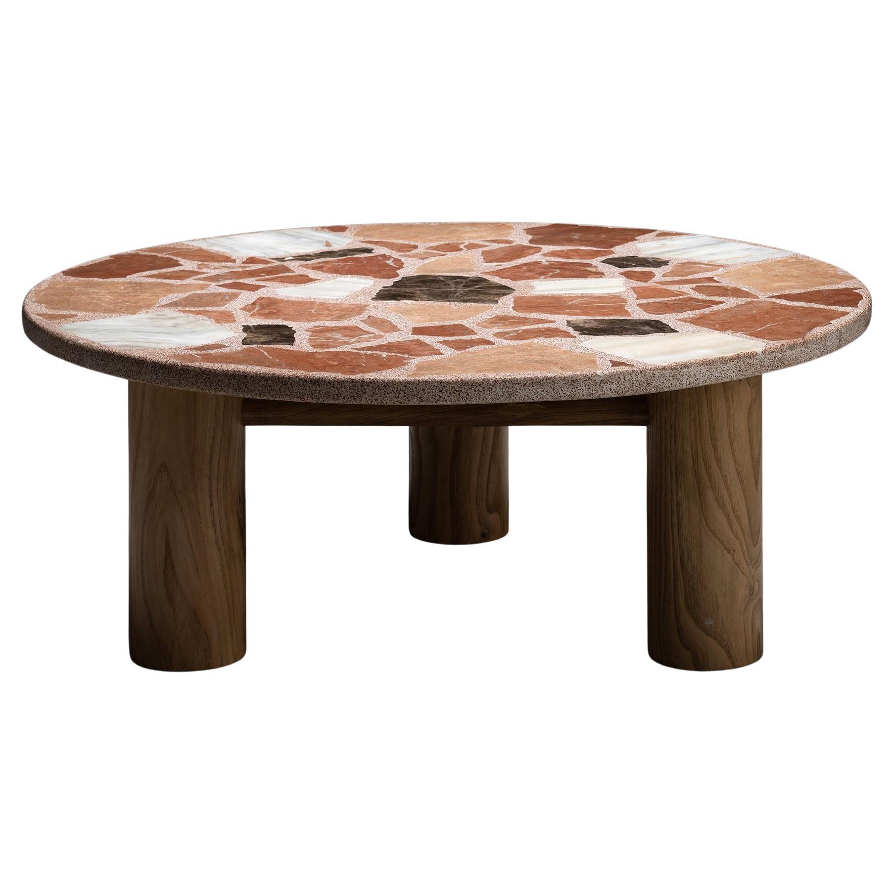 Terrazzo Top Coffee Table, England, circa 1960 at 1stDibs