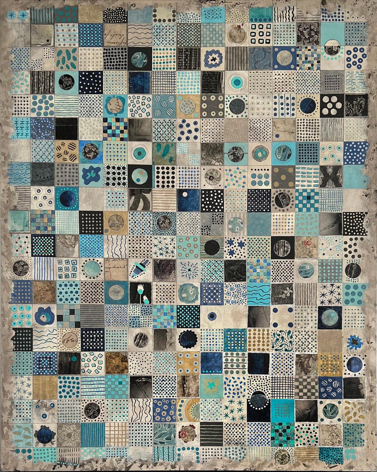 Terri Bell - 300 Variables, Abstract Painting For Sale at 1stDibs