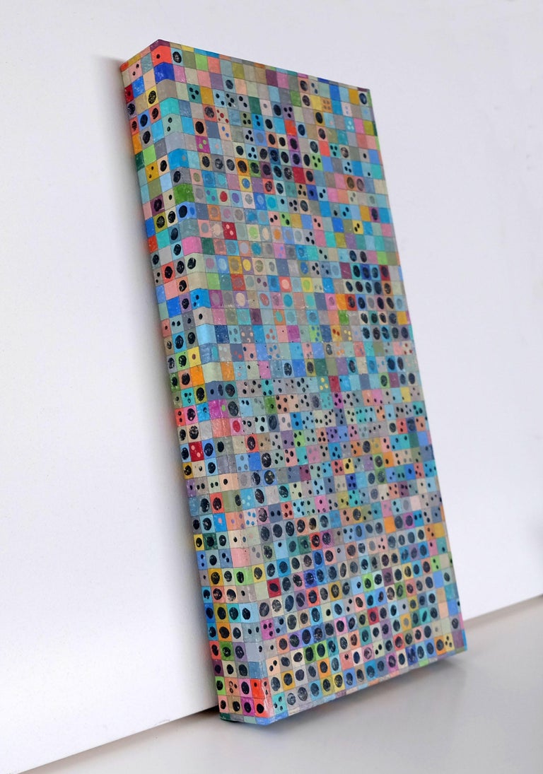 Terri Bell - Grid Aesthetic: Diagram 1, Abstract Painting For Sale at ...