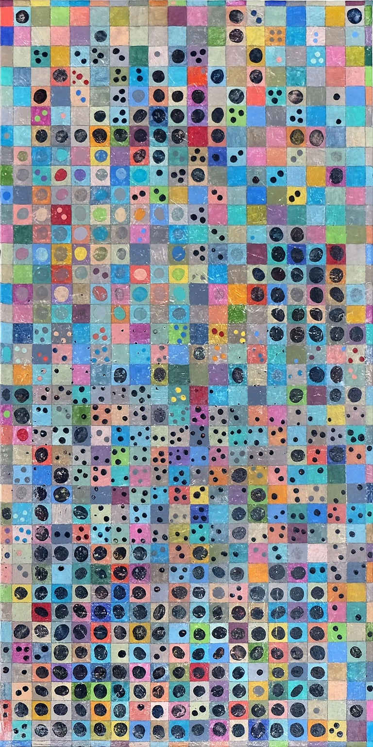 Terri Bell - Grid Aesthetic: Diagram 1, Abstract Painting For Sale at ...