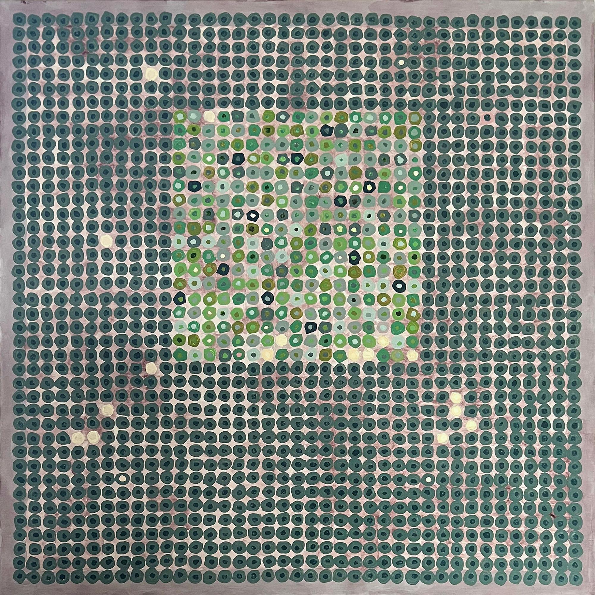 Terri Bell - The Forest for the Trees with Stars, Abstract Painting For ...