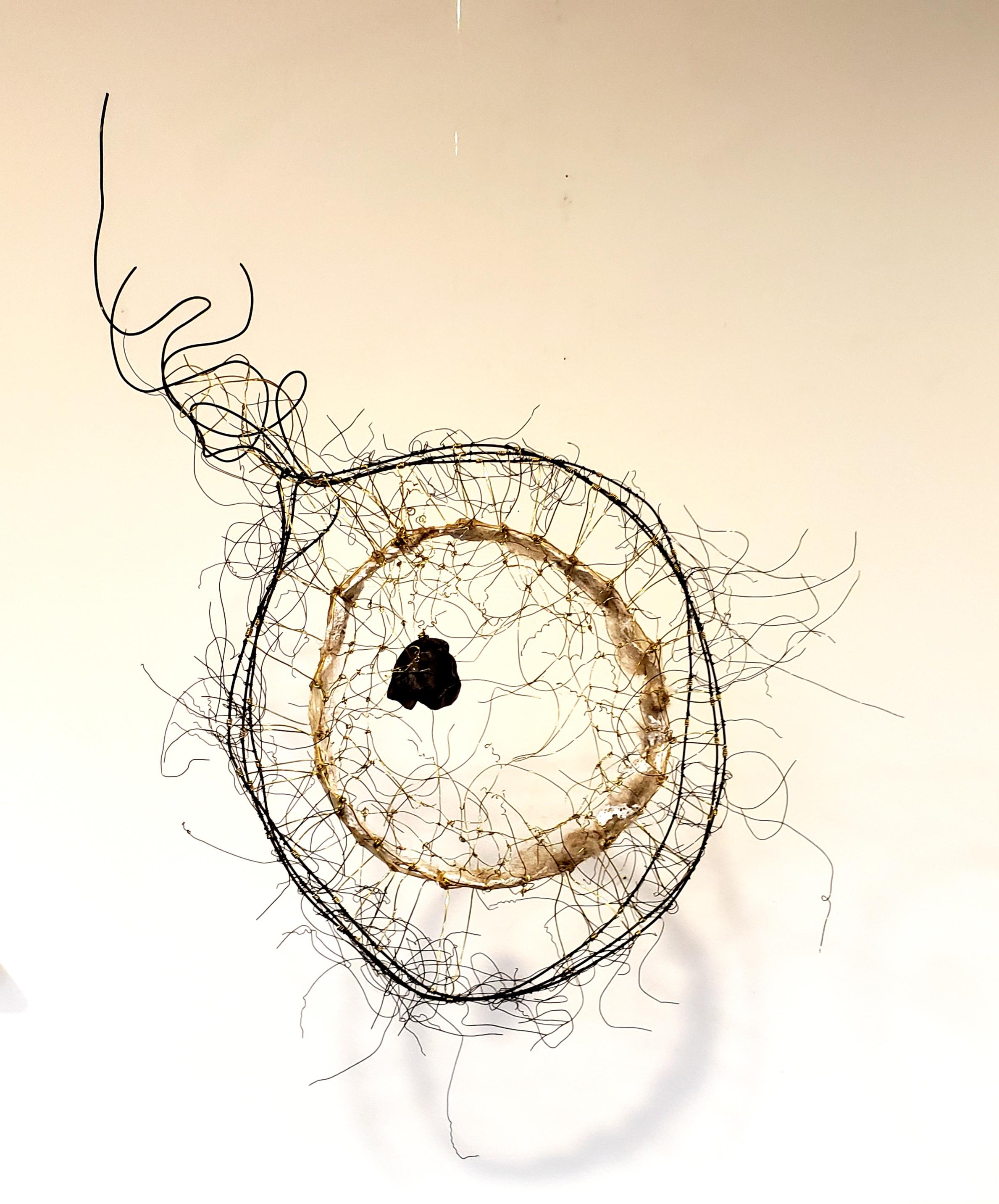 Terri Fraser - Wall Sculpture: ''Cerise'' For Sale at 1stDibs