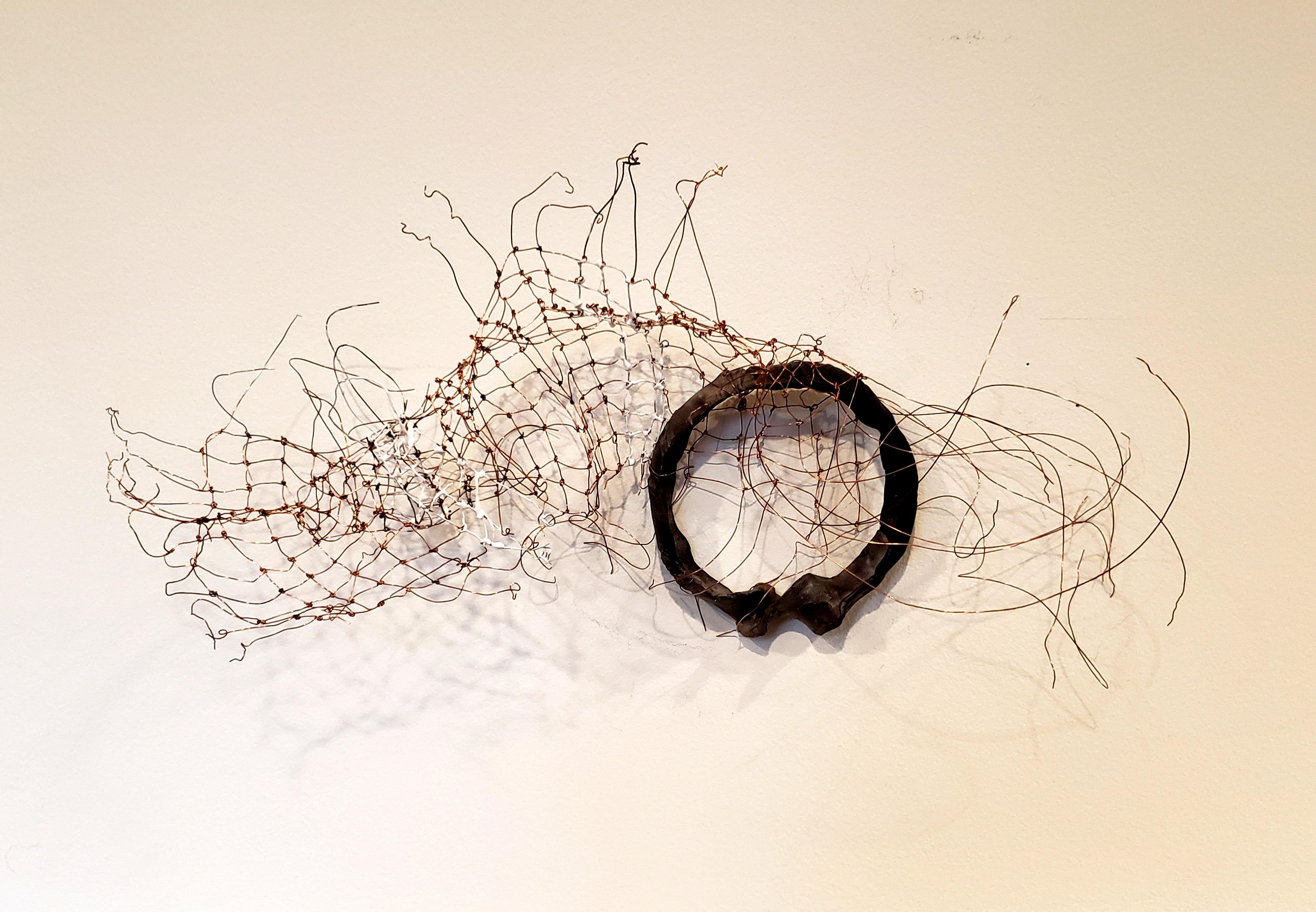 Terri Fraser - Wall Sculpture: ''Cerise'' For Sale at 1stDibs