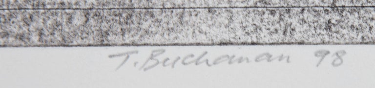 Terry Buchanan - Terry Buchanan (b.1938) - 1998 Etching, Sacre Coeur II ...