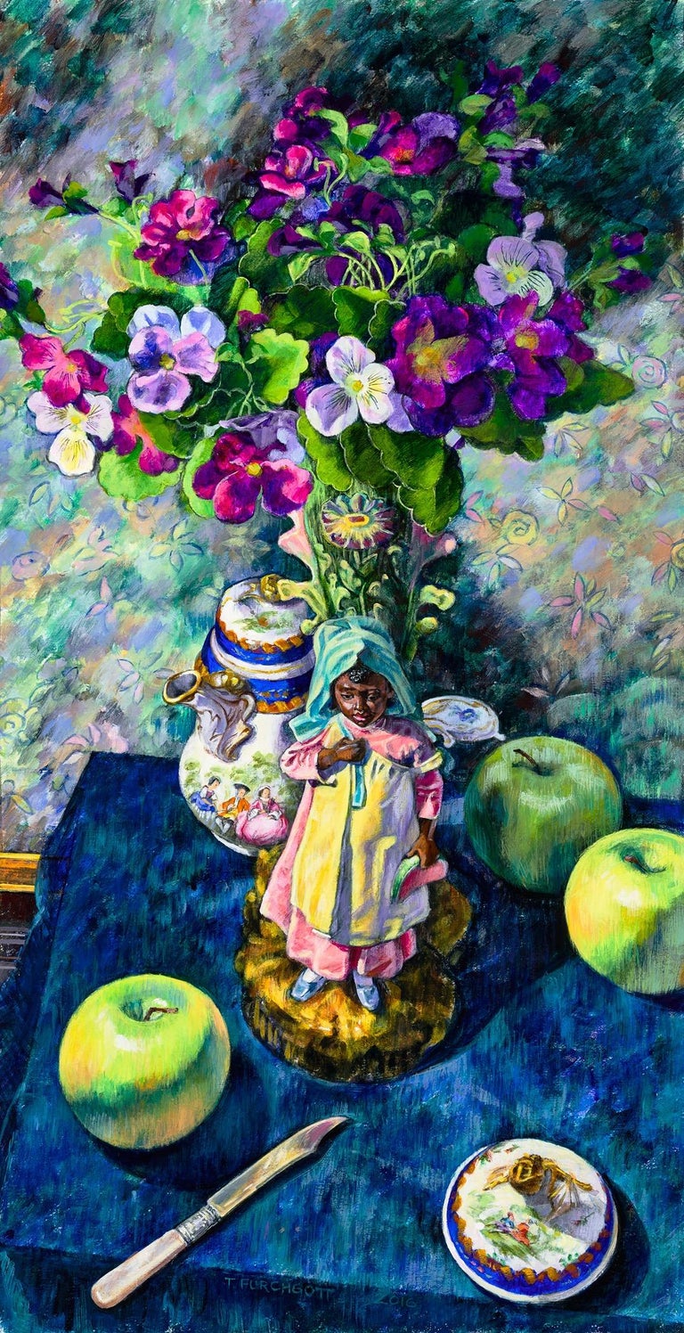 Terry Furchgott - Terry Furchgott, "Girl with Green Apples and Limoges ...