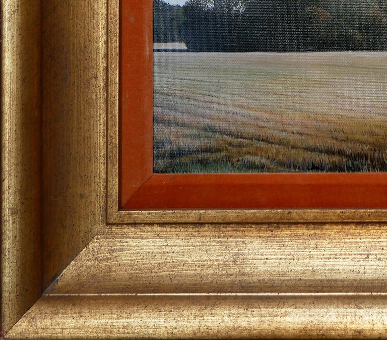 Terry Moore - Modern Blue and Green Abstract Naturalistic Pastoral ...