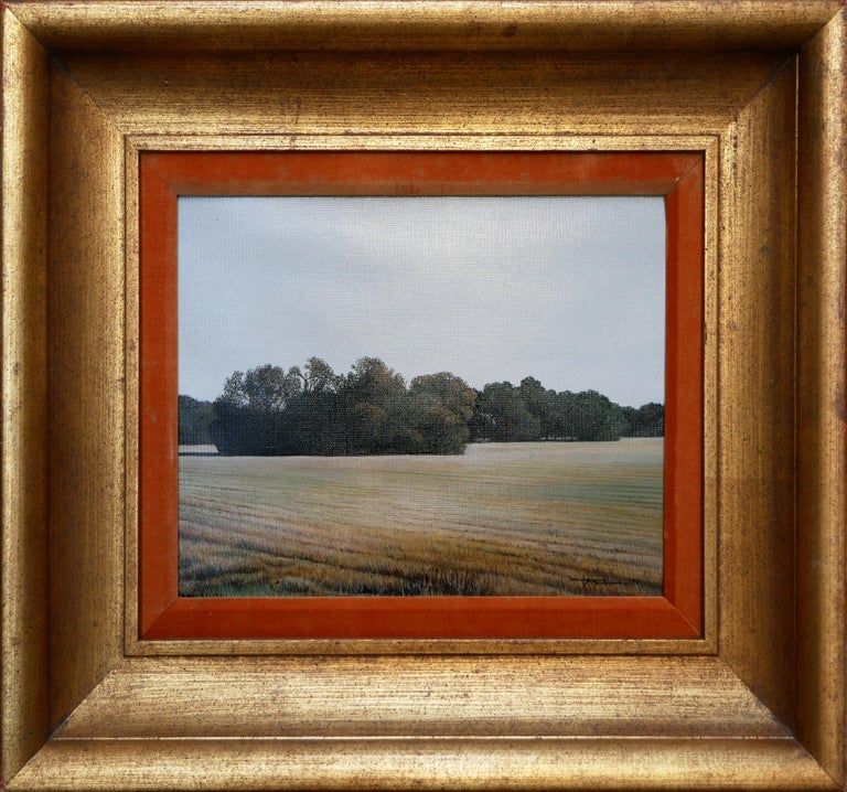 Terry Moore - Modern Blue and Green Abstract Naturalistic Pastoral ...