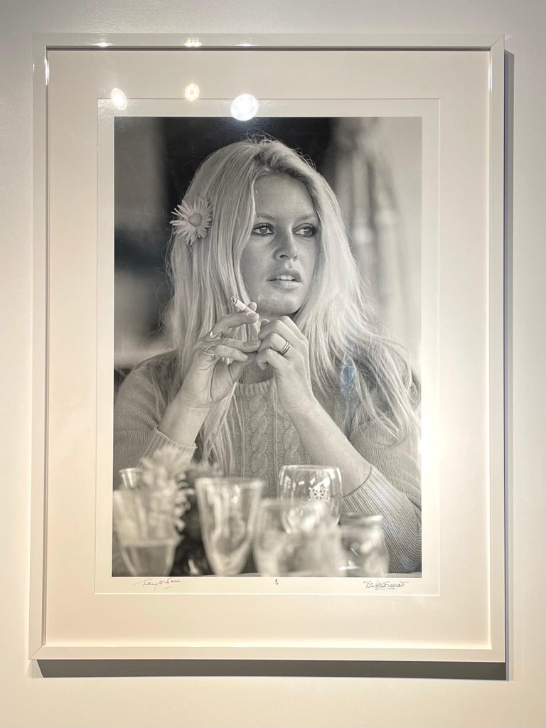 Terry O'Neill - Brigitte Bardot- Deauville 1968 (Co-Signed Edition) For Sale at 1stDibs