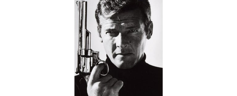 Terry O'Neill - Roger Moore as James Bond (Co-Signed) by Terry O'Neill ...