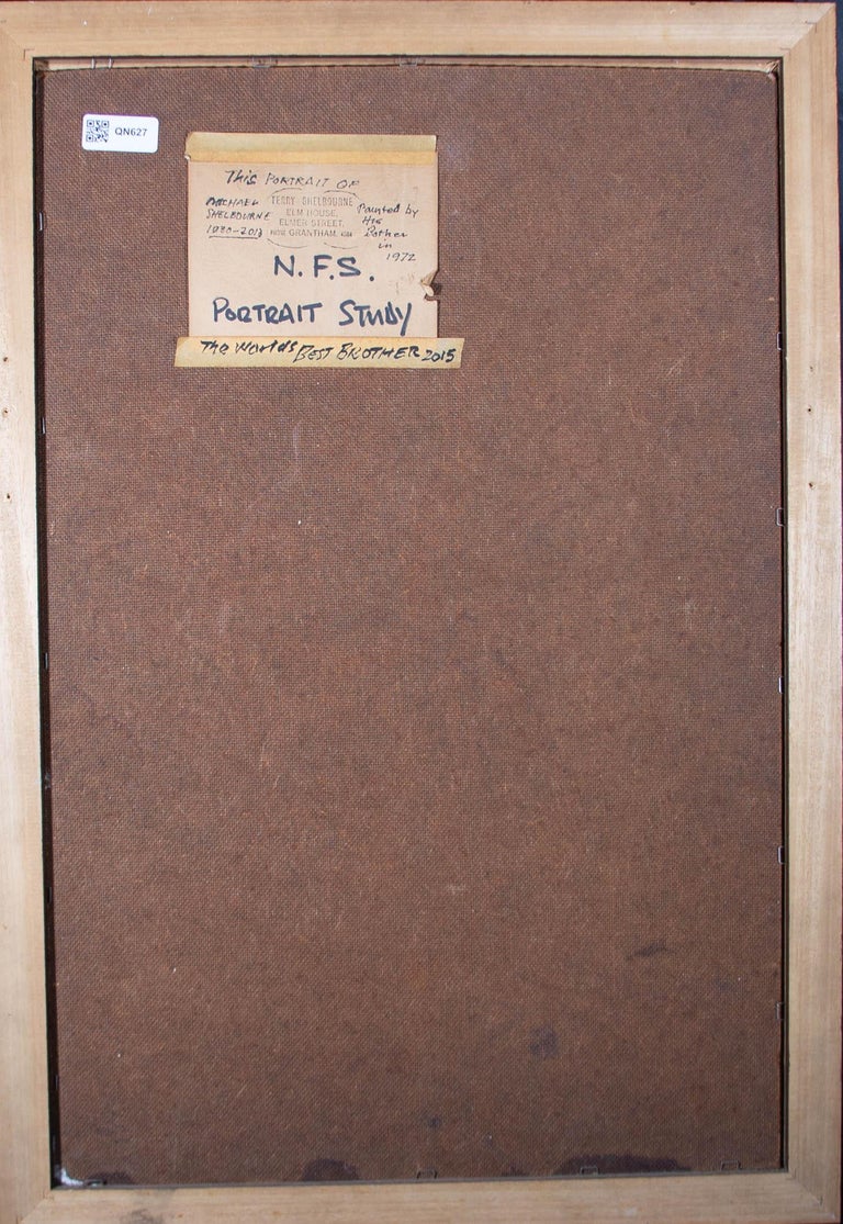 Terry Shelbourne - Terry Shelbourne (1930-2020) - 1972 Oil, Portrait of ...