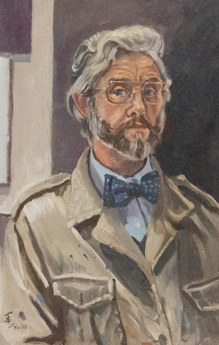 Terry Shelbourne - Terry Shelbourne (1930-2020) - 1983 Oil, Self ...