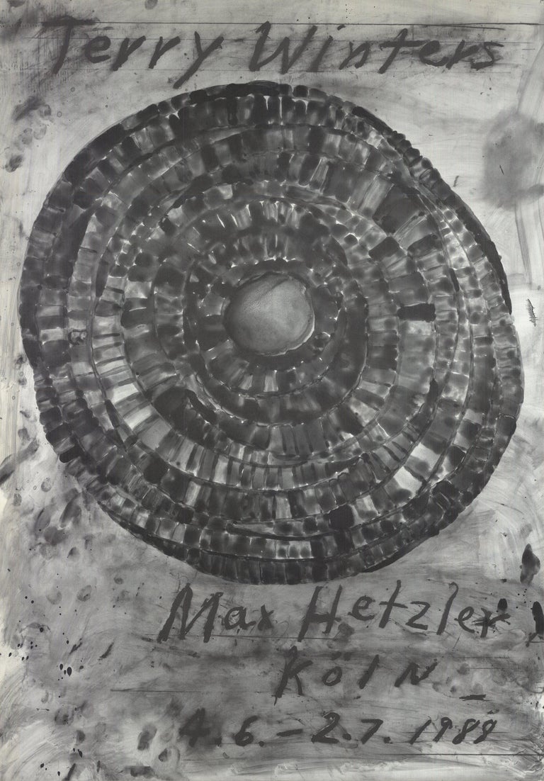 Terry Winters - 1988 Terry Winters 'Untitled' Offset Lithograph For ...