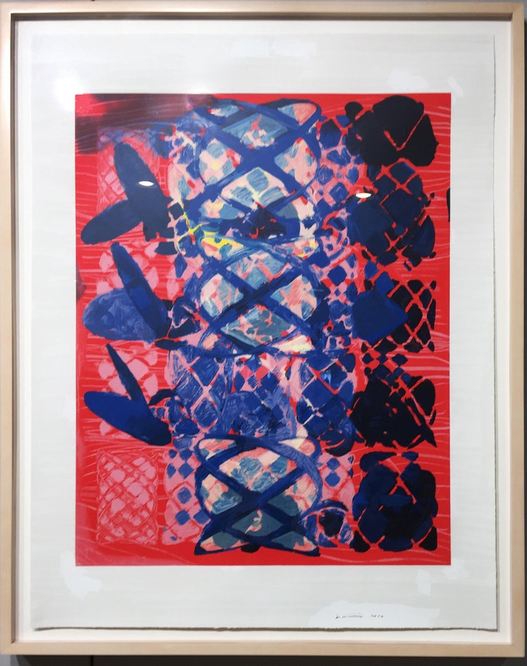 Terry Winters - Illustrated Set, 2010 print by Terry Winters (Red and ...