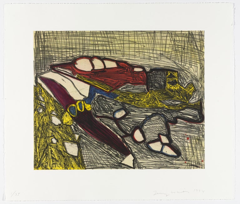 Terry Winters - Models for Synthetic Pictures For Sale at 1stDibs
