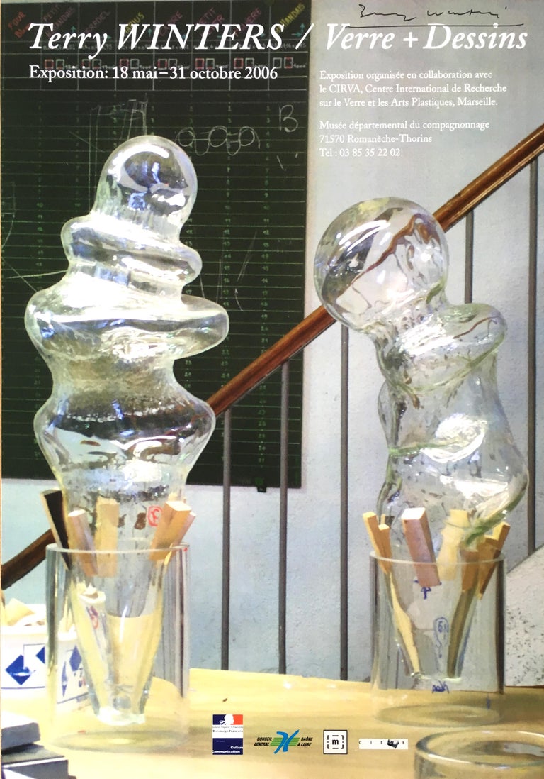 Terry Winters - "Terry Winters/Verre + Dessins" For Sale at 1stDibs