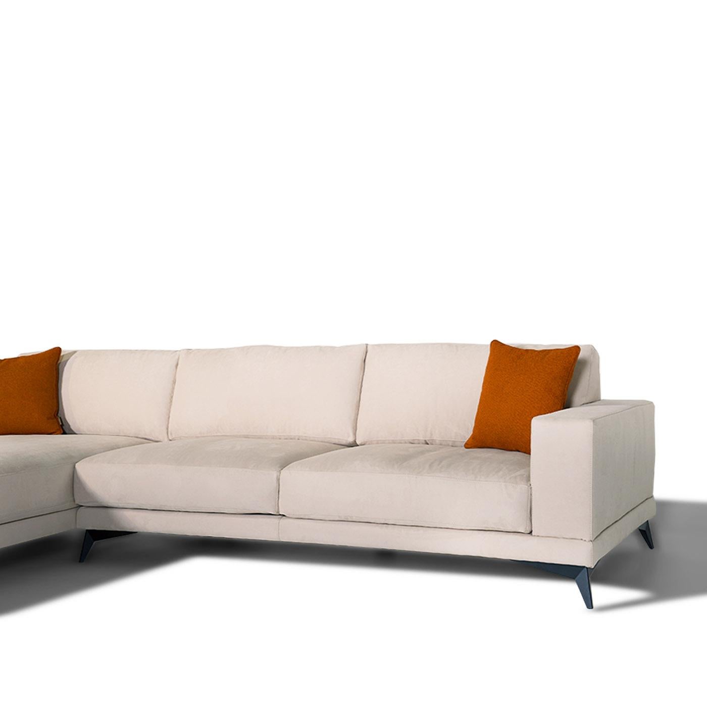 Tesla Sofa with Chaise Longue For Sale at 1stDibs