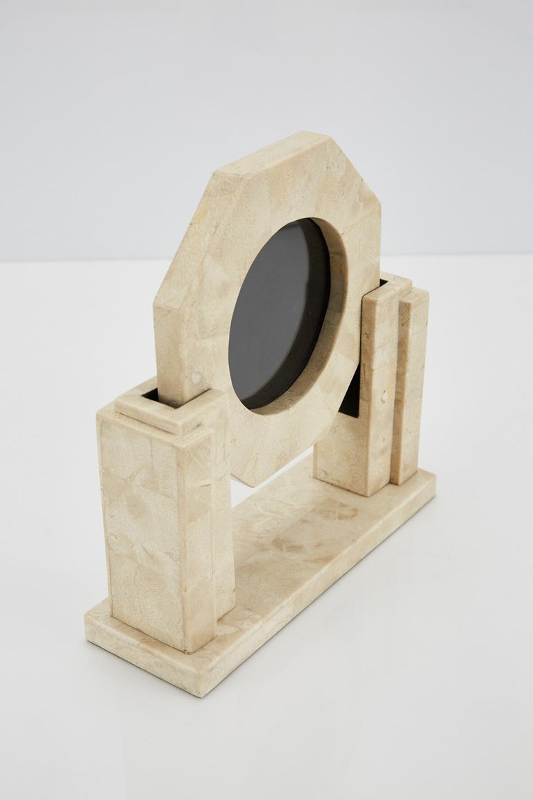 Tessellated Beige Fossil Stone Hanging Picture Frame, 1990s For Sale at ...