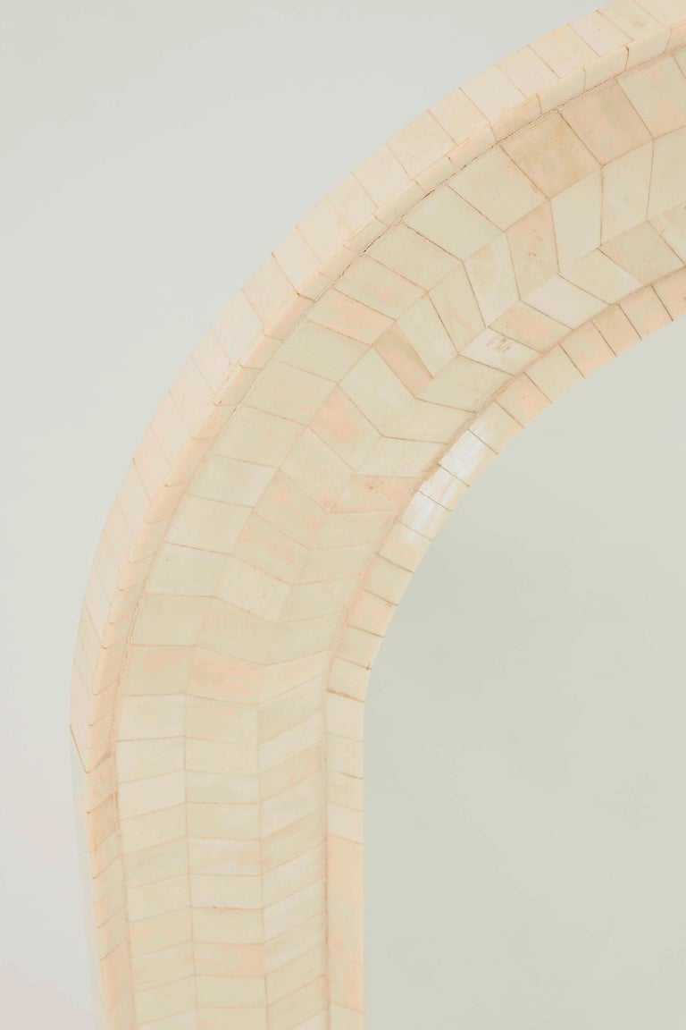 Tessellated Bone Mirror For Sale at 1stDibs