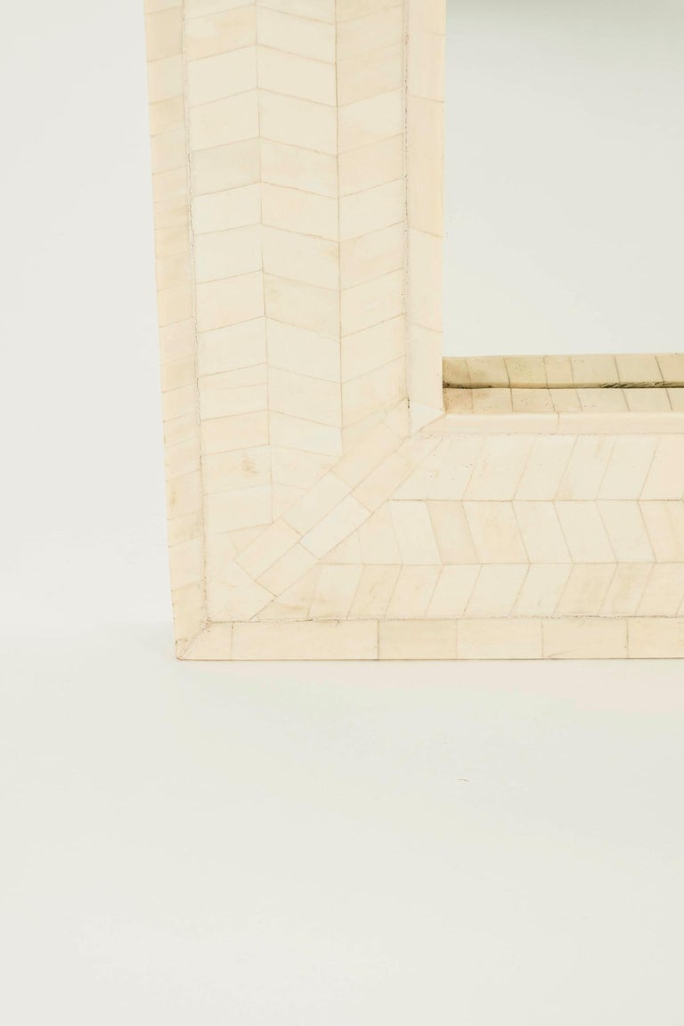 Tessellated Bone Mirror For Sale at 1stDibs
