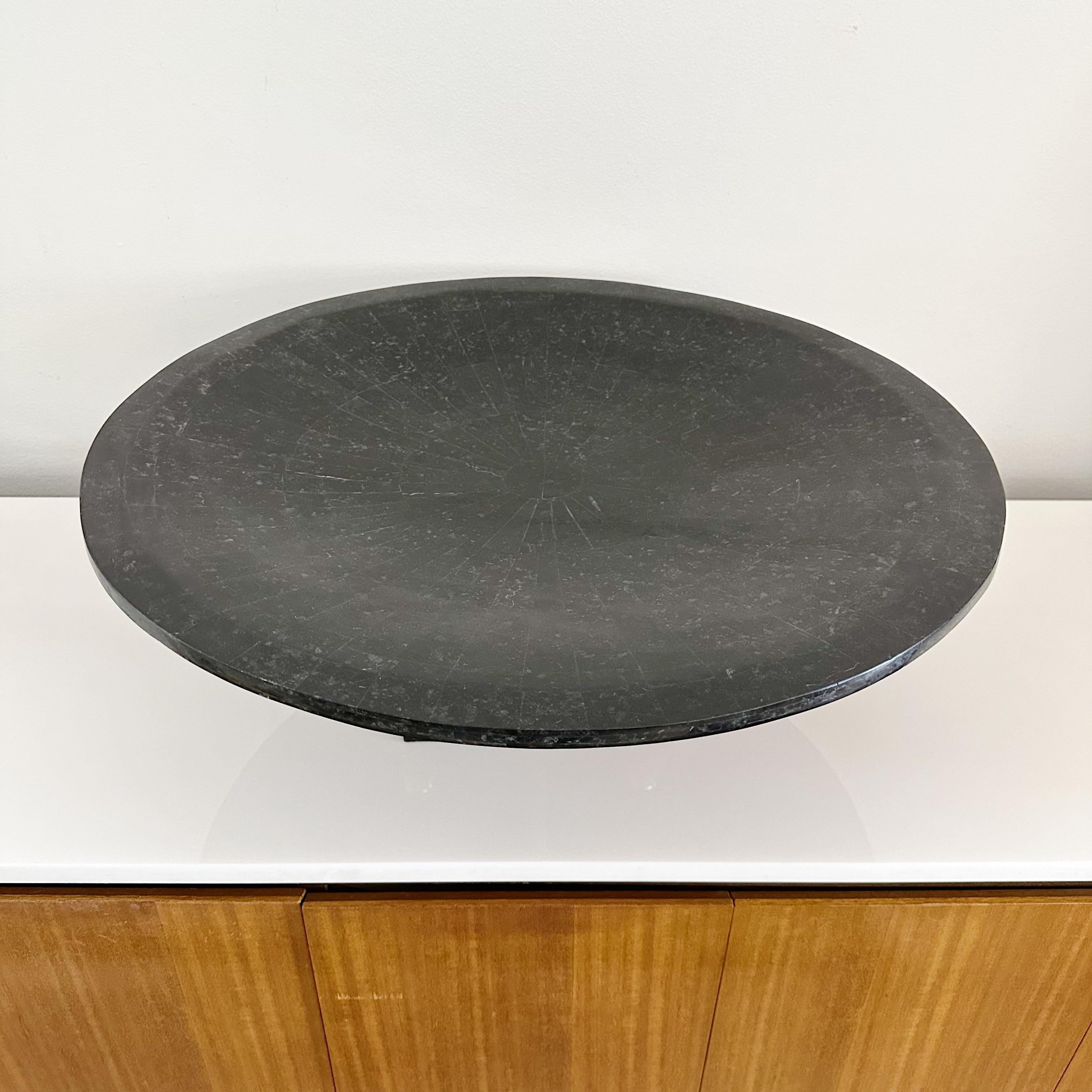 Tessellated Centerpiece Bowl on Stand, 1980s For Sale at 1stDibs