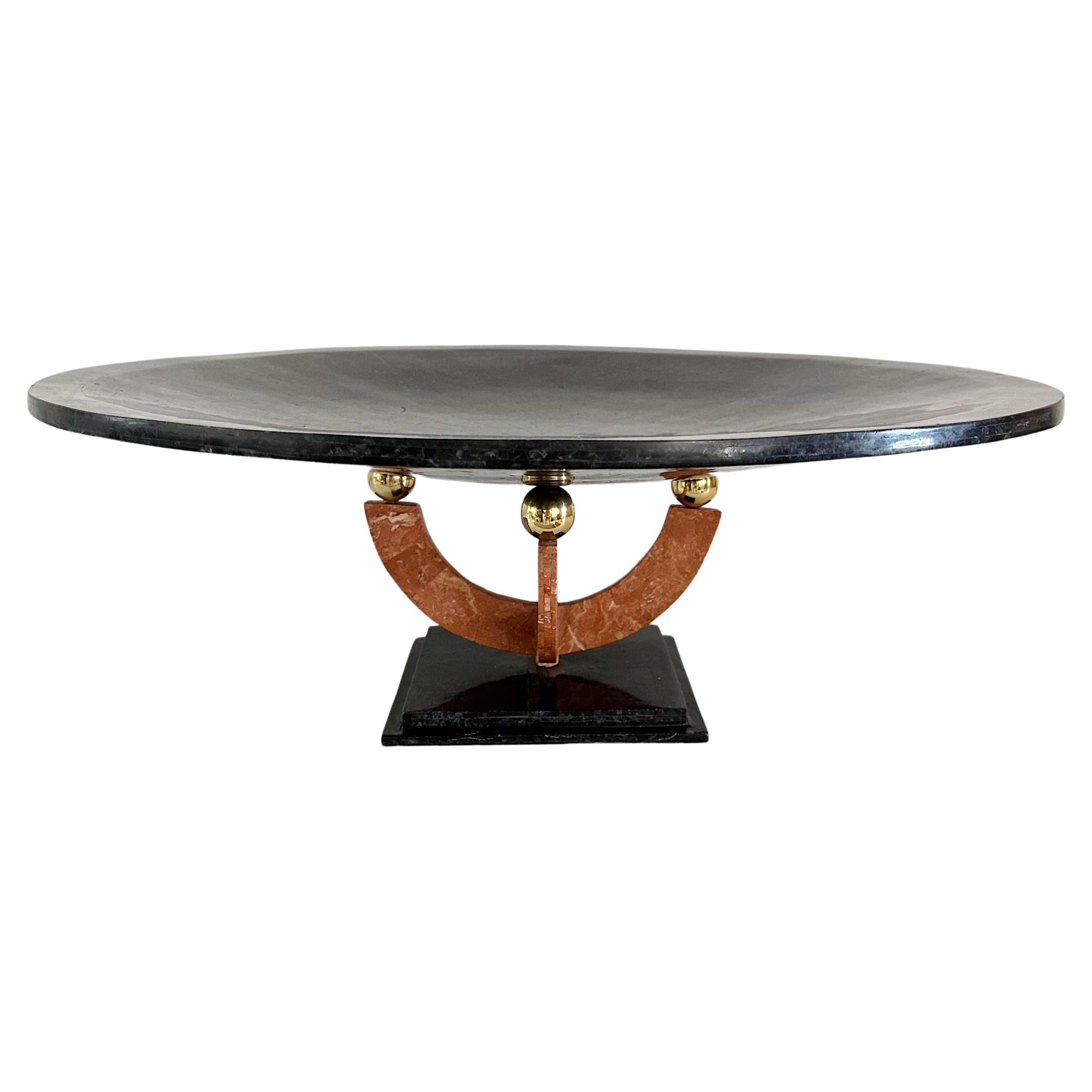 Brass Bowl Centerpiece with Stag Heads, Italy 1980s For Sale at 1stDibs ...