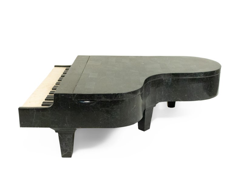 Tessellated Hardstone Piano Shaped Coffee Table For Sale at 1stDibs ...