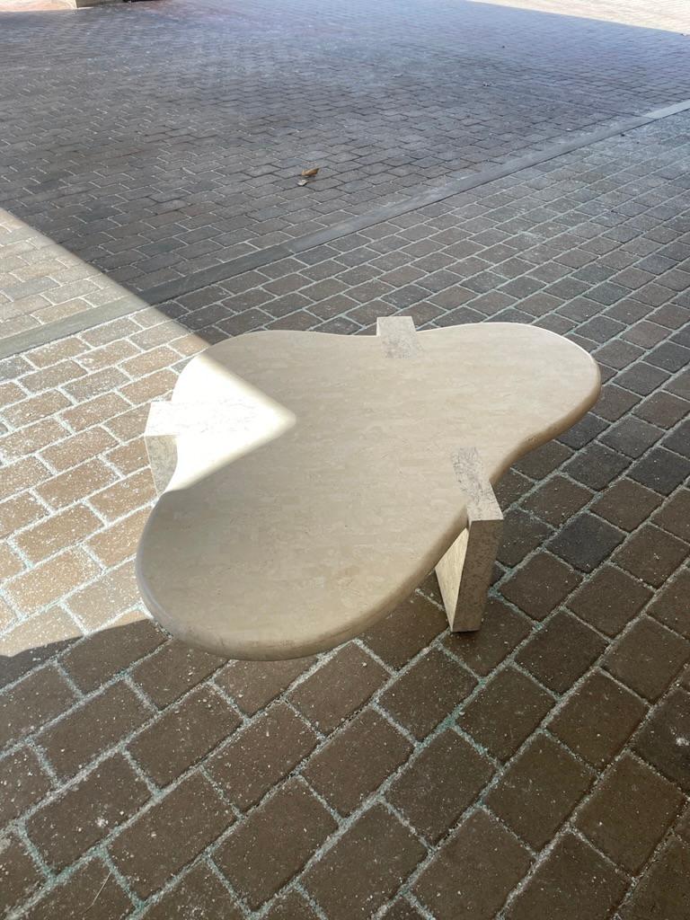 Tessellated Stone Biomorphic Coffee Table, by Maitland Smith For Sale ...