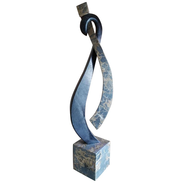 Tessellated Stone Free-Form Sculpture at 1stDibs