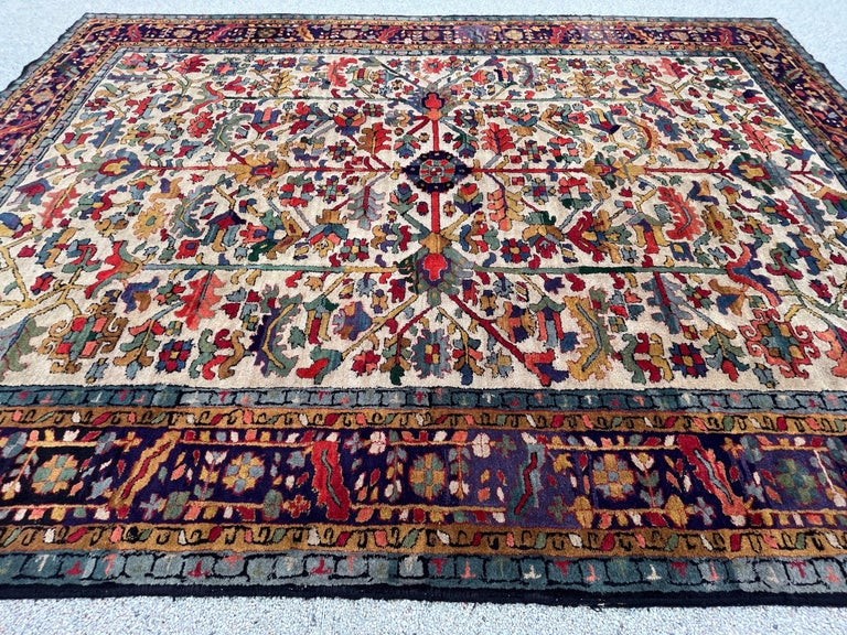 Tetex Rug Design Hériz Sérapi For Sale at 1stDibs