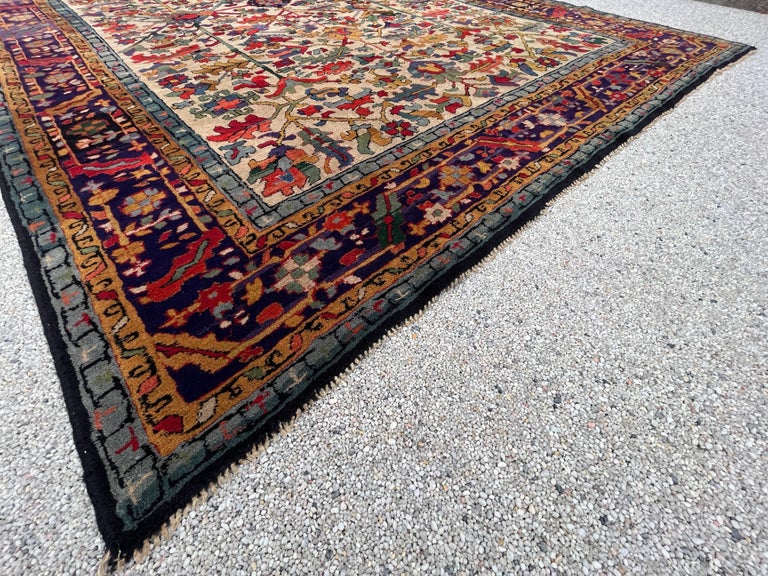 Tetex Rug Design Hériz Sérapi For Sale at 1stDibs