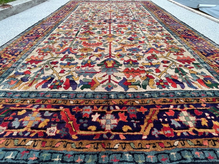 Tetex Rug Design Hériz Sérapi For Sale at 1stDibs