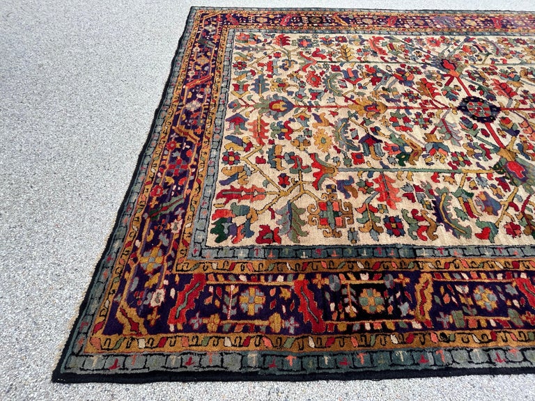 Tetex Rug Design Hériz Sérapi For Sale at 1stDibs