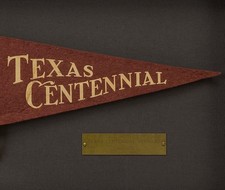 Texas Centennial Pennant, circa 1936 at 1stDibs | texas centennial ...