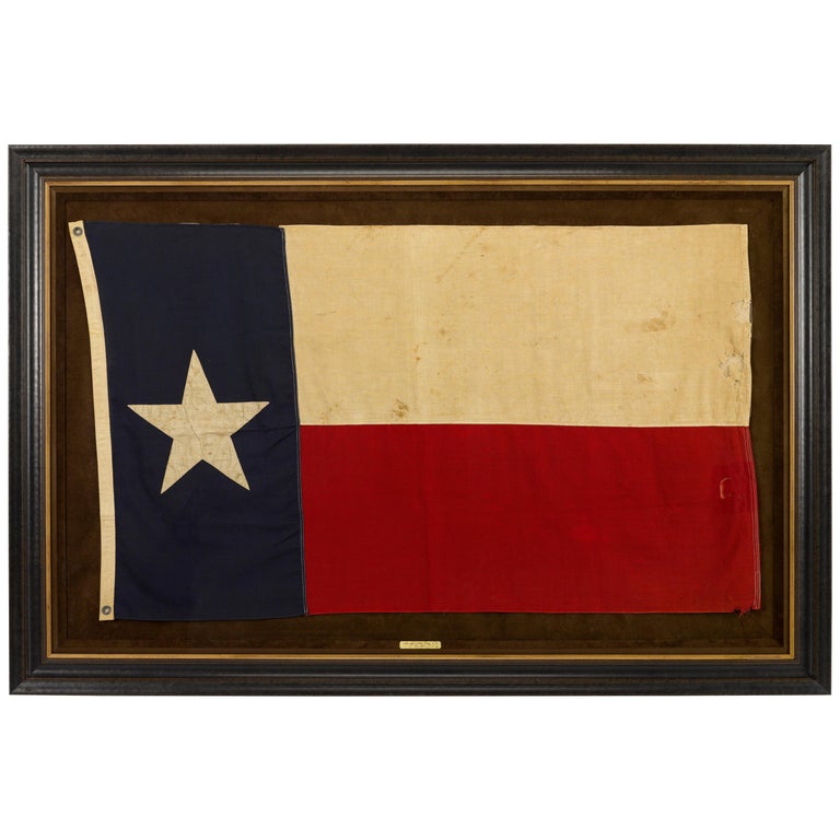 Texas Vintage State Flag by Annin Flag Company, circa 1930s at 1stDibs ...