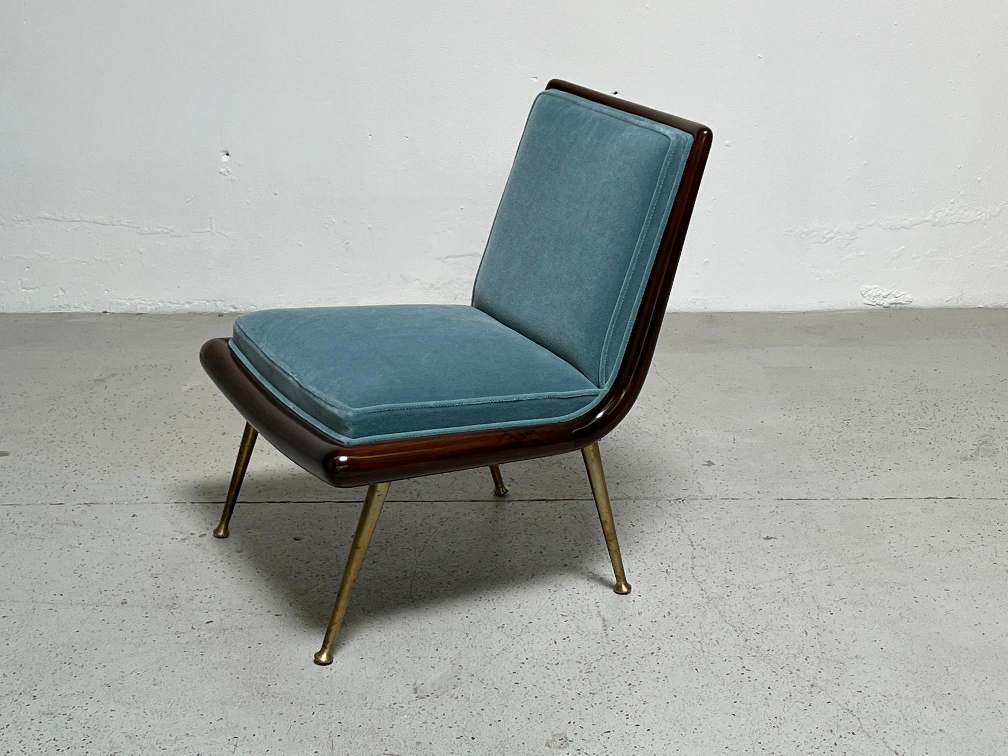 T.H. Robsjohn-Gibbings for Widdicomb Lounge Chair at 1stDibs