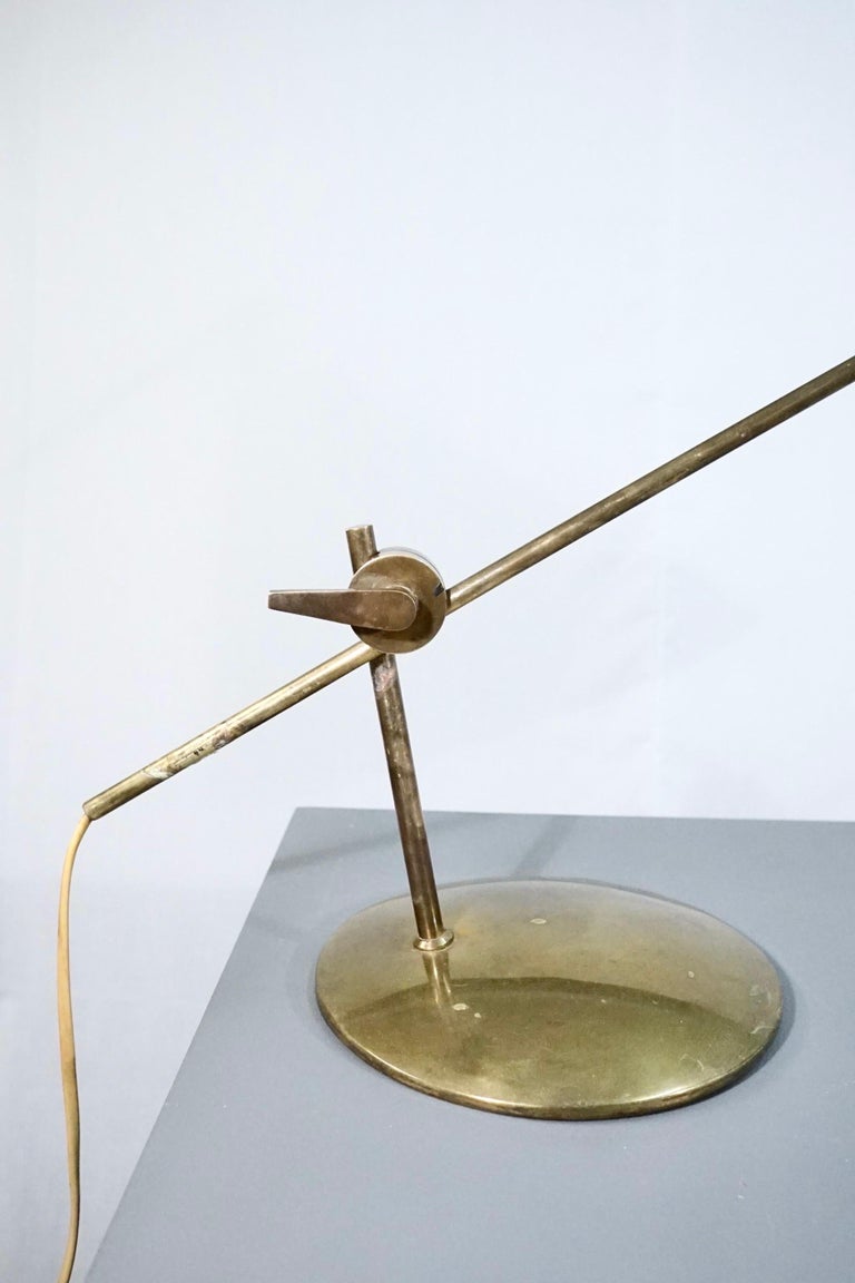 TH Valentiner Brass Water Pump Table Lamp For Sale at 1stDibs